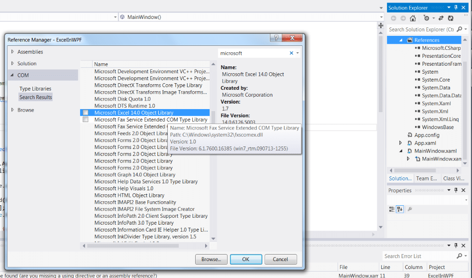 How To Import And Export Excel Spreadsheets With C And Wpf Contentlab